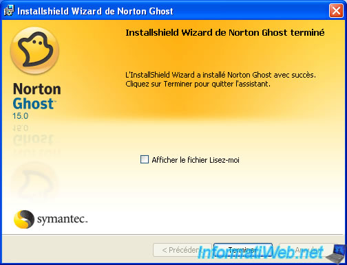Installer, configurer et utiliser Norton Ghost - Sauvegardes - Tutoriels - InformatiWeb
